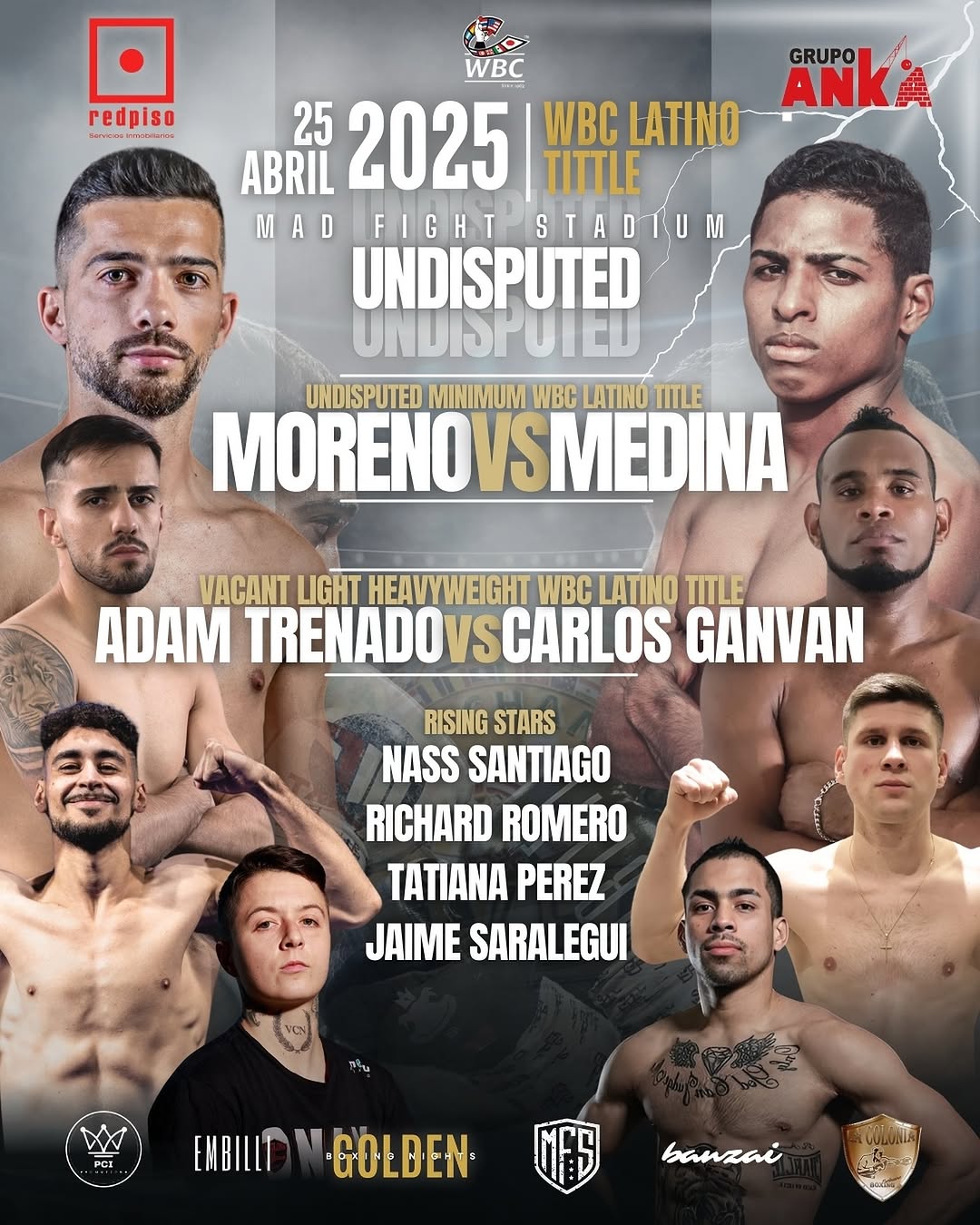 Golden Boxing Night’s – MAD FIGHT STADIUM